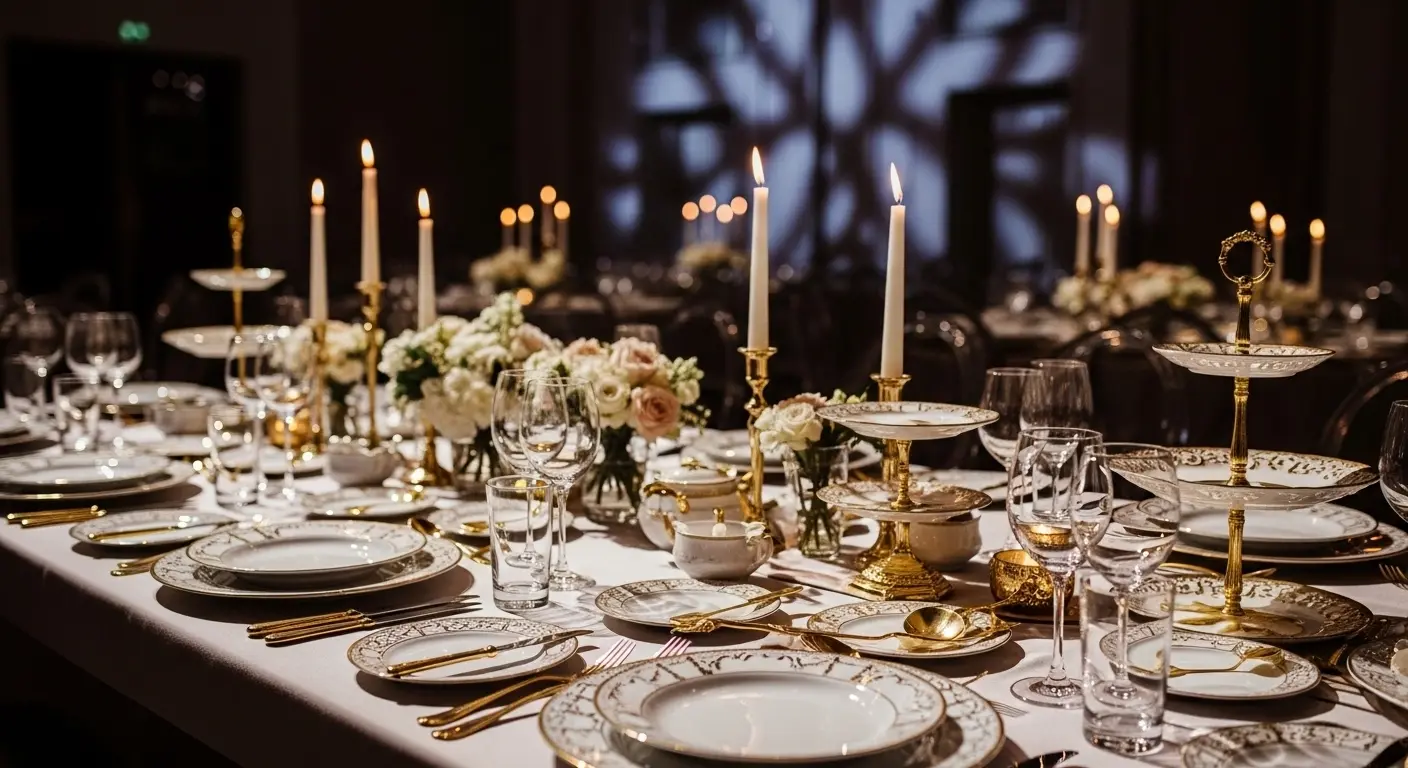 How to Create an Elegant Corporate Dining Experience with Fine China ...